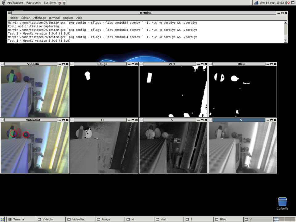Vision OpenCV — Pensée Profonde - Club de robotique